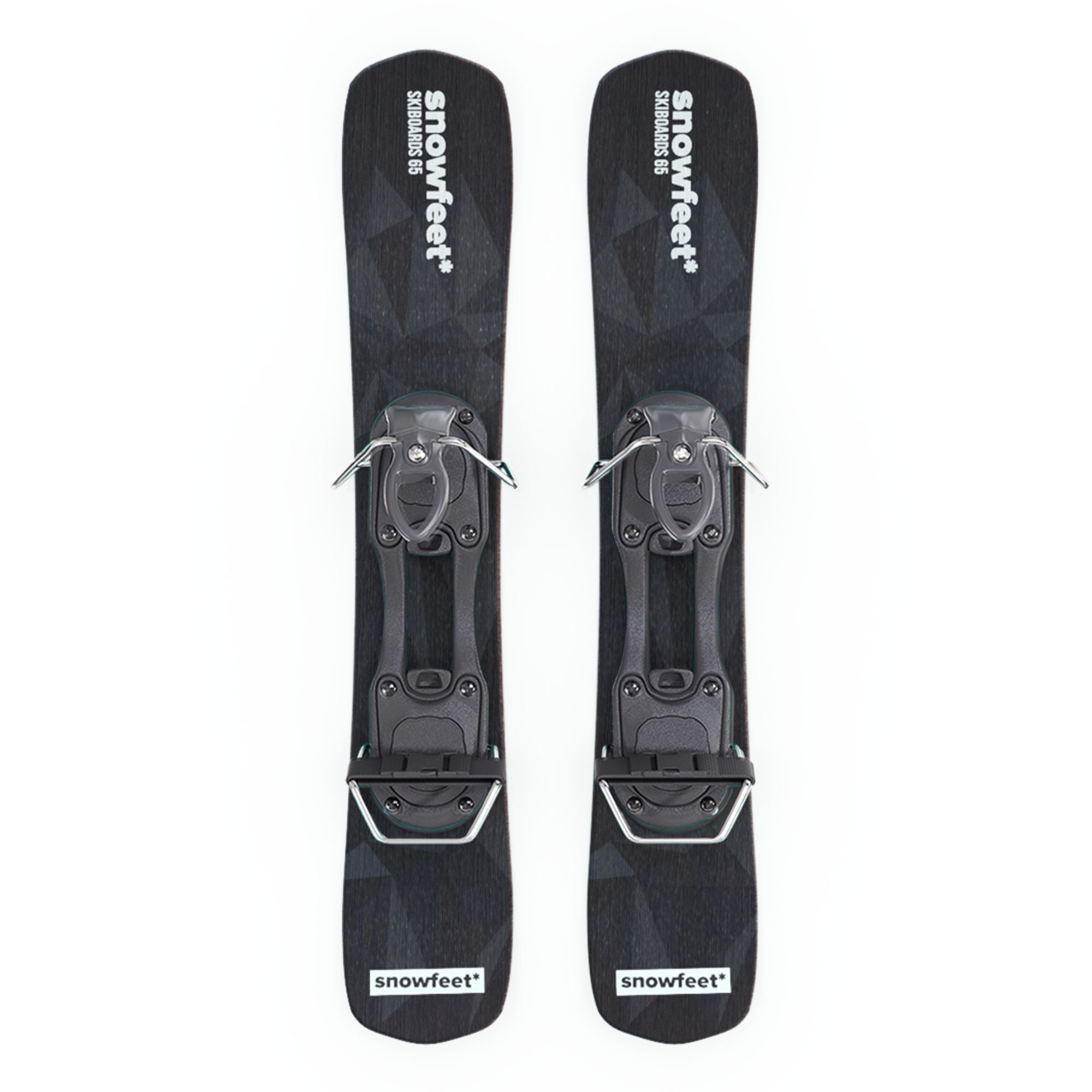 Skiboards by Snowfeet* - 65 cm |Skiblades, Snowblades, Short Mini Skis
