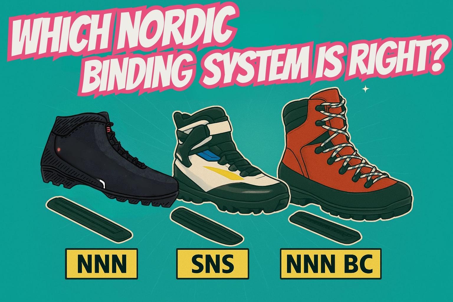 Fixations NNN vs. SNS vs. NNN BC : Quel système nordique choisir