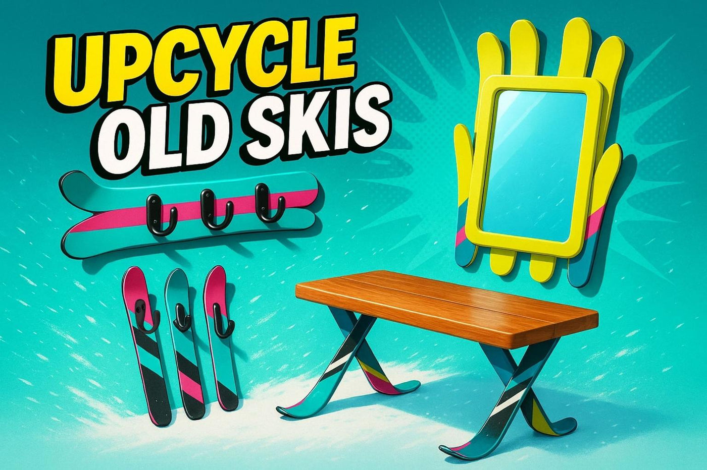 How to Recycle or Upcycle Old Skis in 2025 (9 Creative Ideas)
