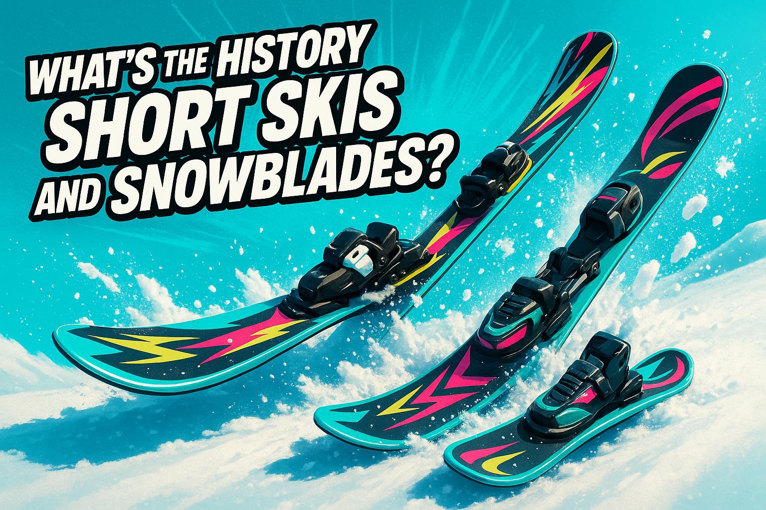 What's the History of Short Skis and Snowblades? (Where Did They Come