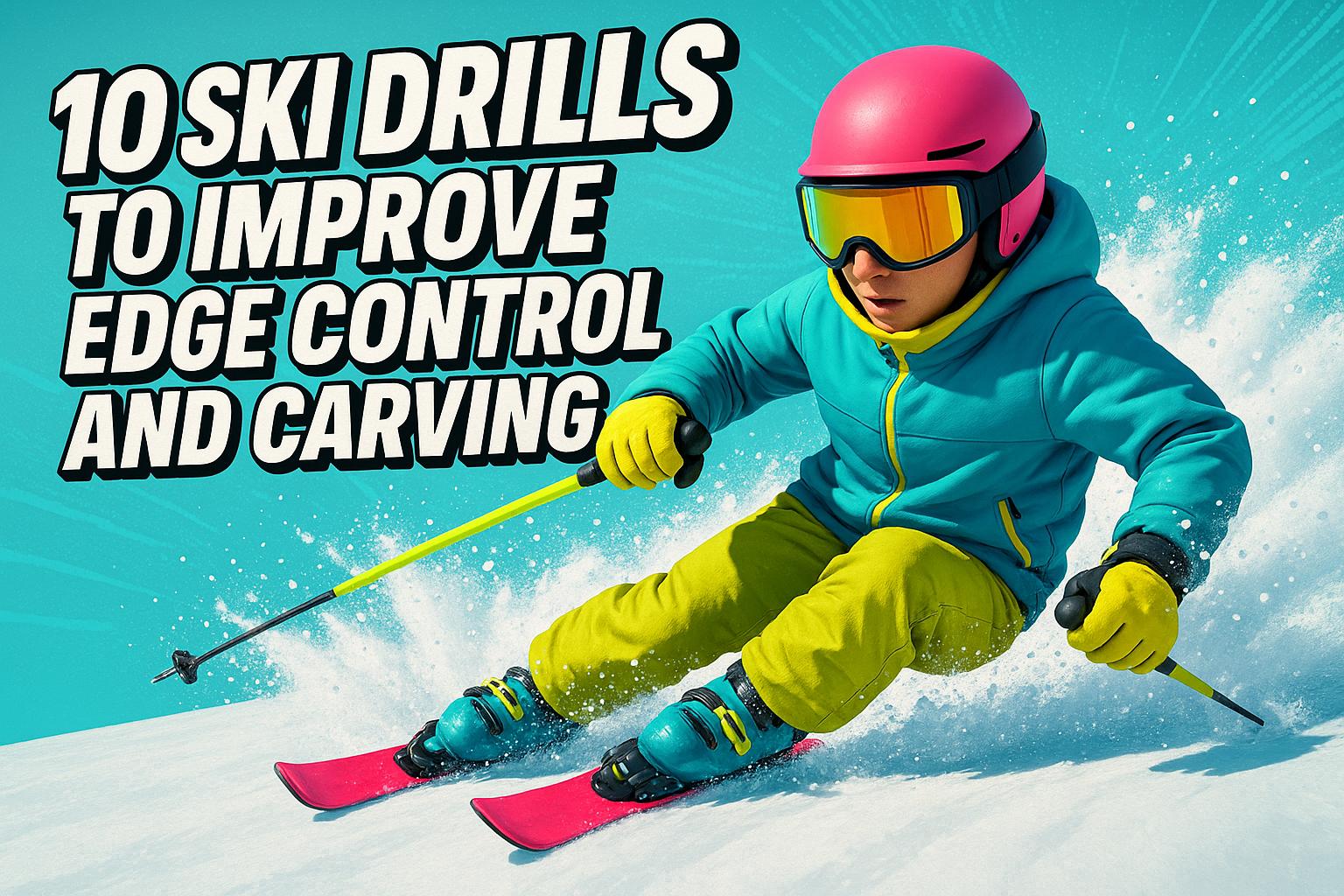 10 Ski Drills to Improve Edge Control and Carving