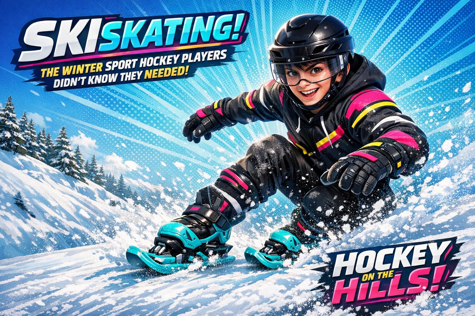 Skiskating: The Winter Sport Hockey Players Didn't Know They Needed