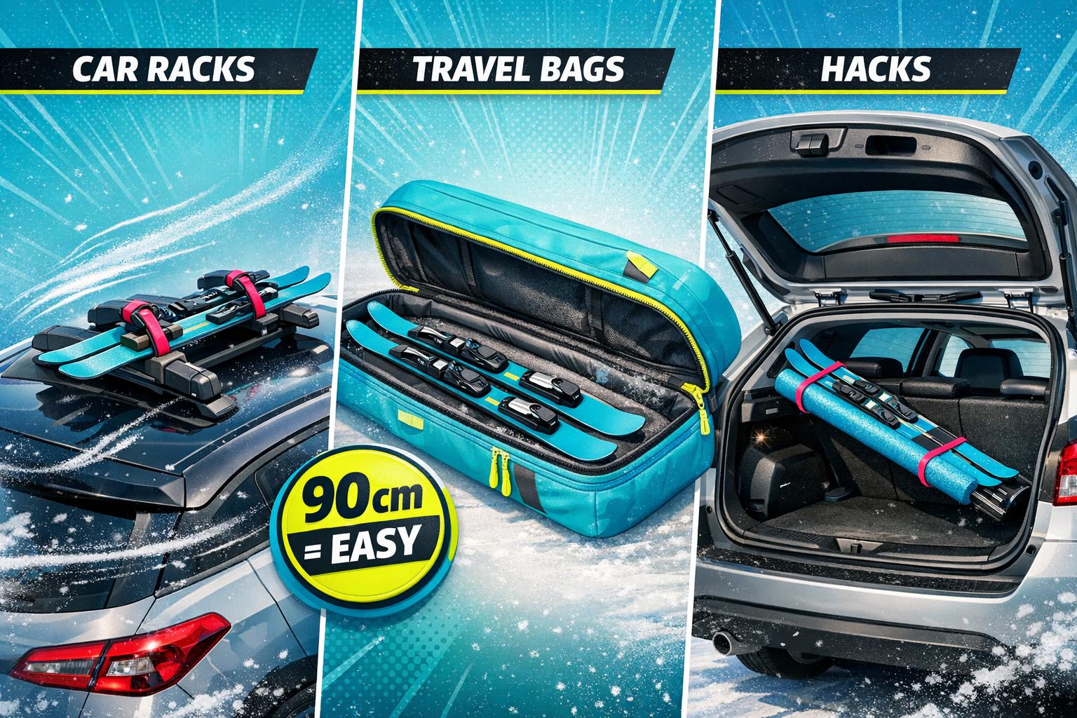 Conseils pour le transport de skis de fond