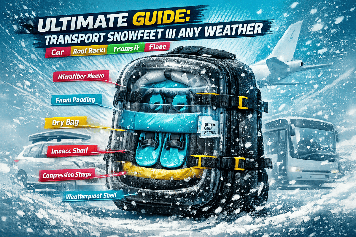 Snowfeet Transport Guide: Pack & Protect
