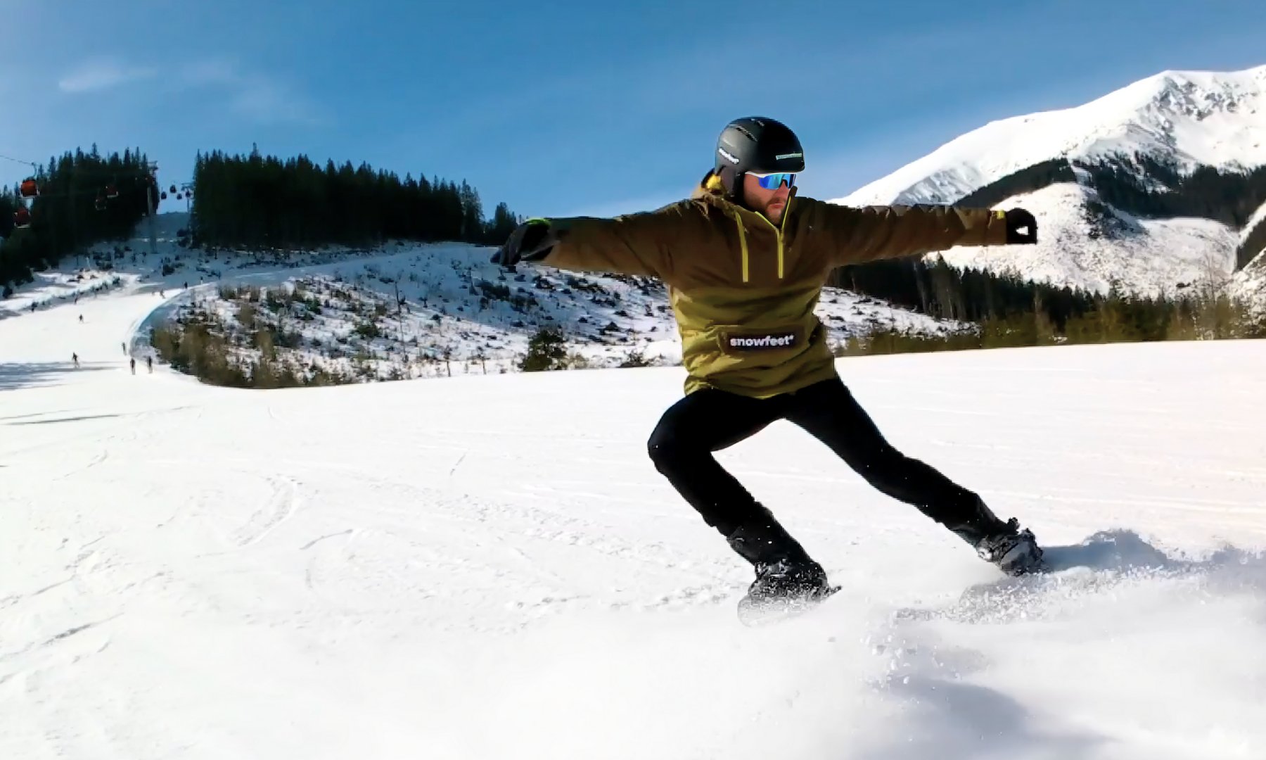 How Do You Stop with Skiboards / Snowblades?