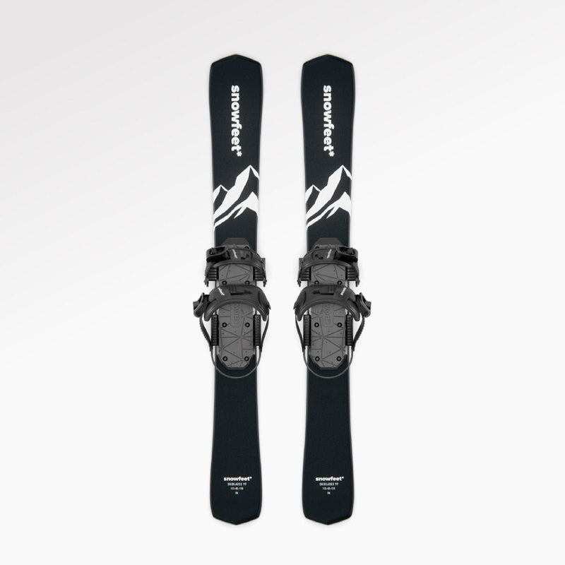 Snowfeet* Skiblades 99 CM | High-Quality Snowblades Short Skis