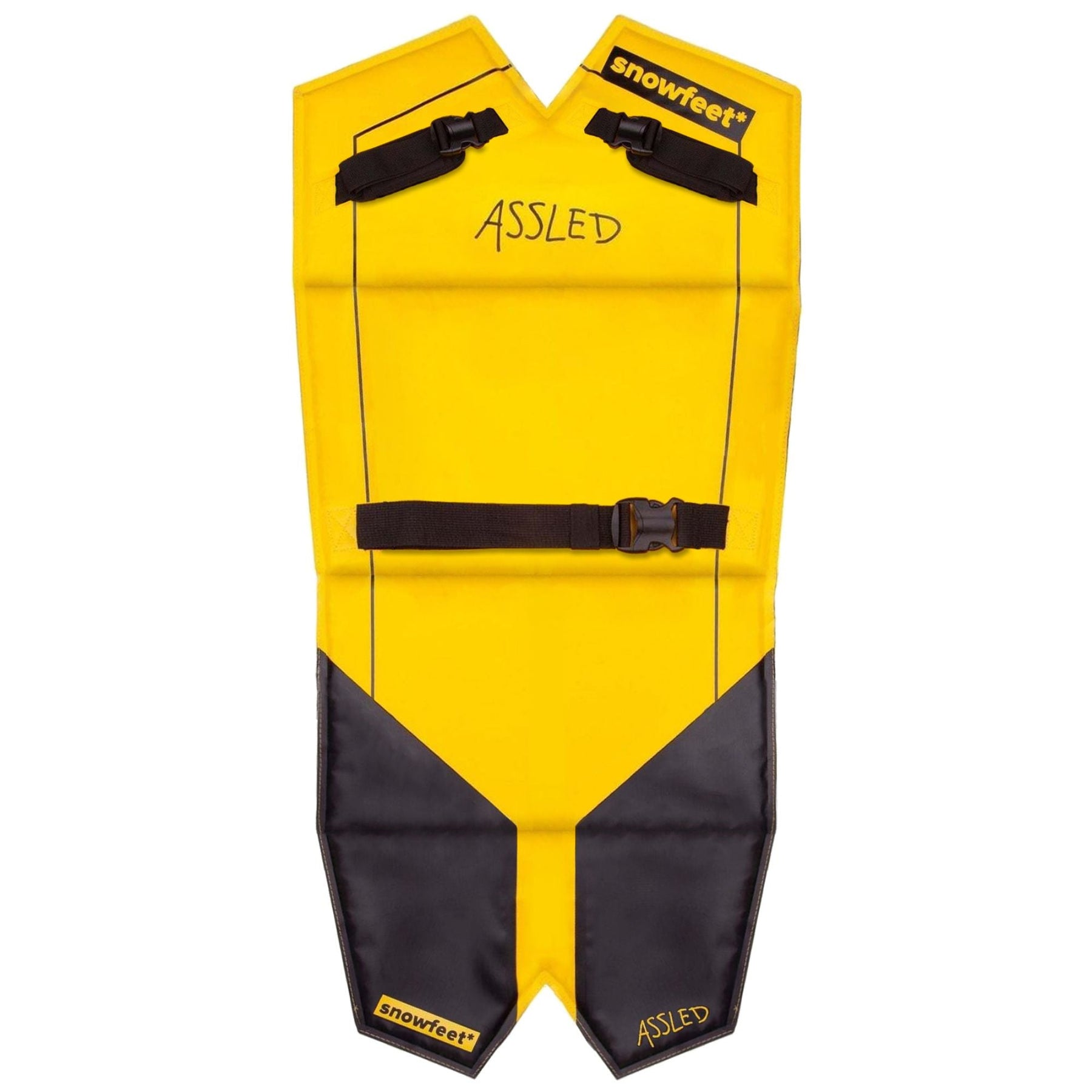 Assled - Wearable Foam Snow Sleds for Adults and Kids - by Snowfeet*