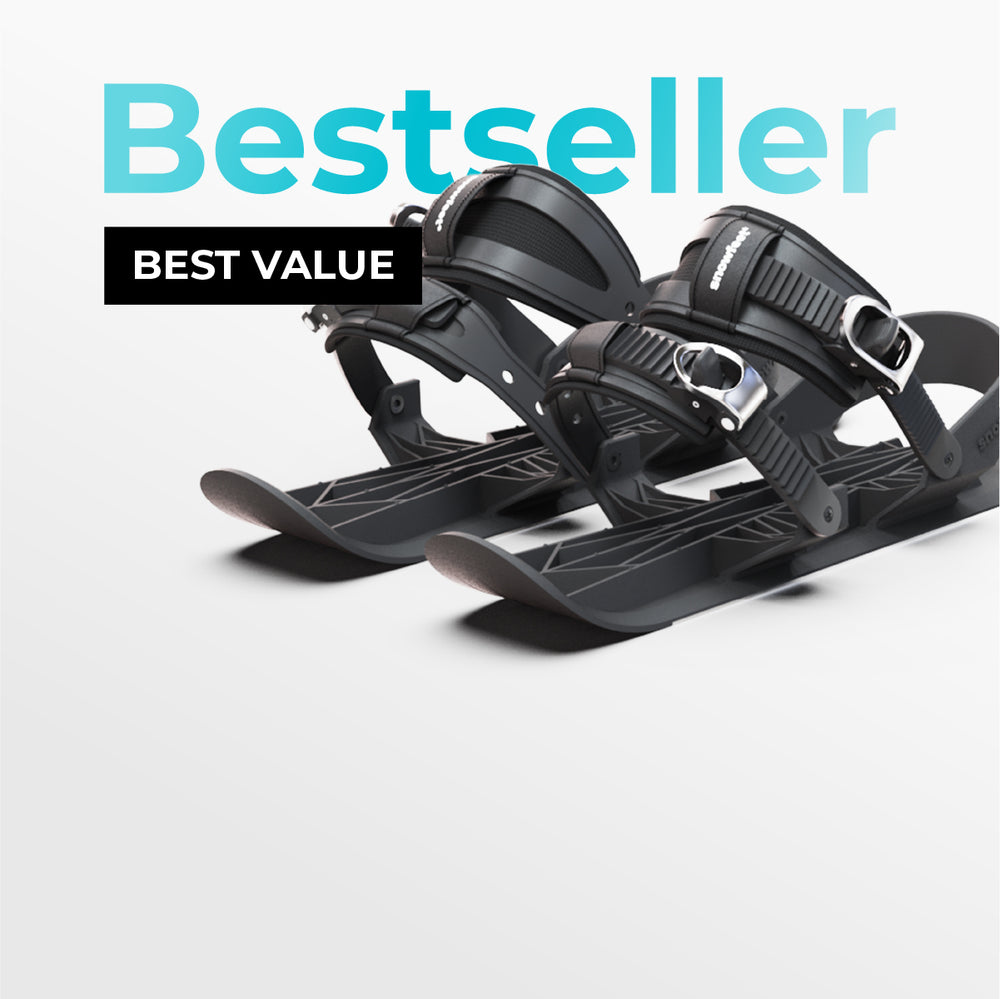 Shop Snowfeet - Skiskates, Skiblades, Snowblades, Short Mini Skis