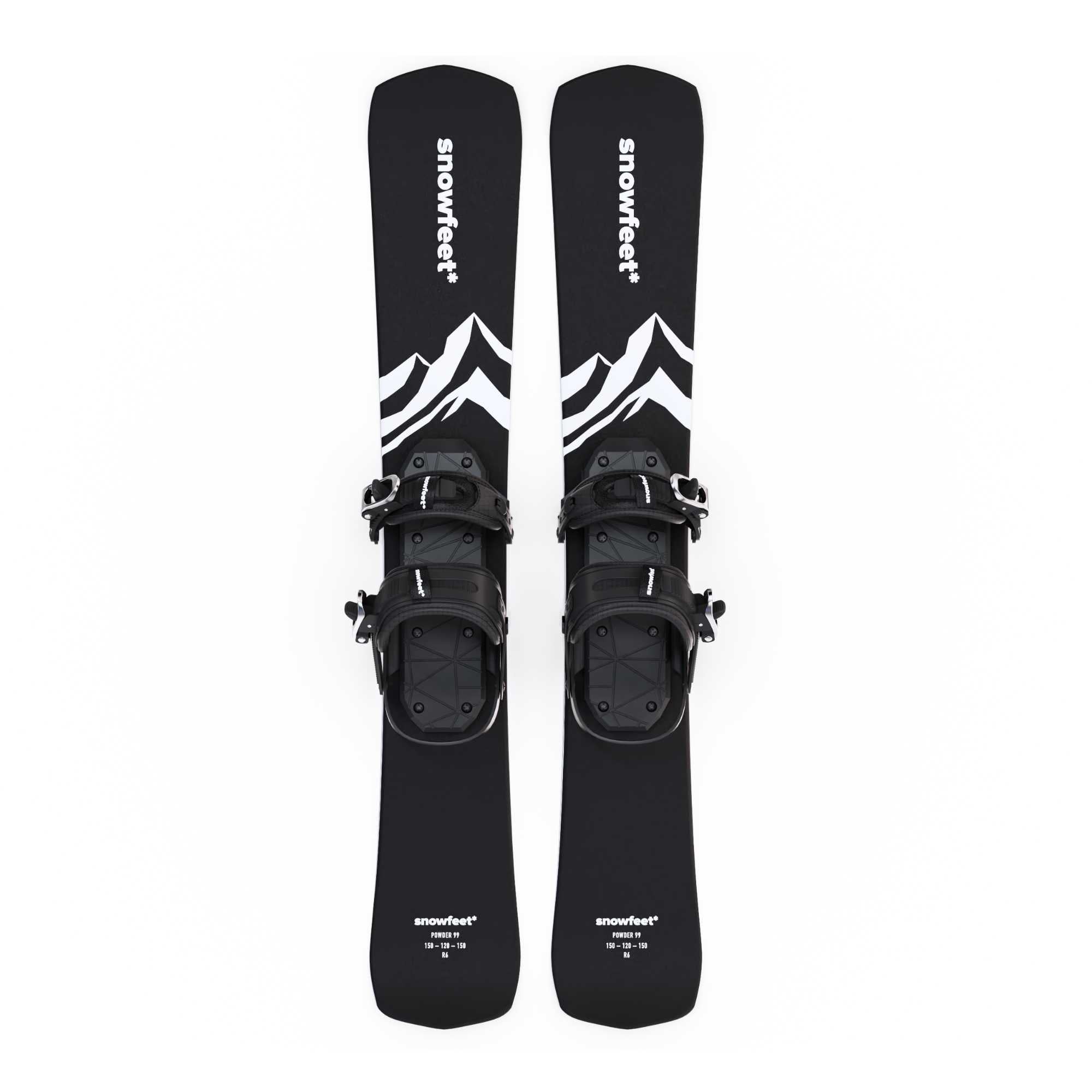Snowfeet* POWDER Skiblades 99 CM | Best Snowblades for Deep Powder