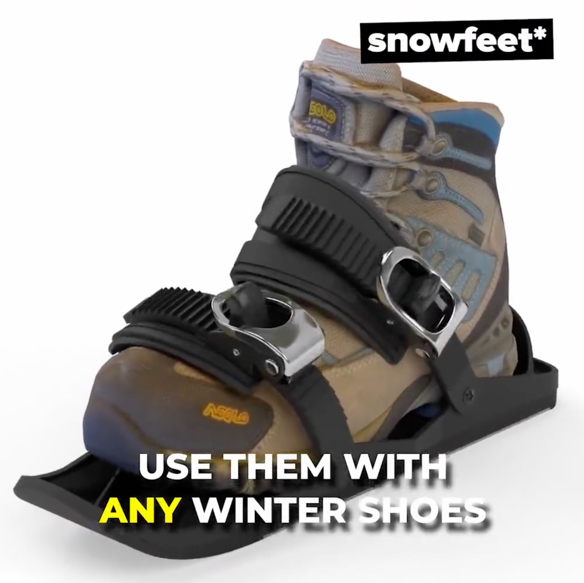 Buy Snowfeet Mini Ski Skates | Original Snowfeet*